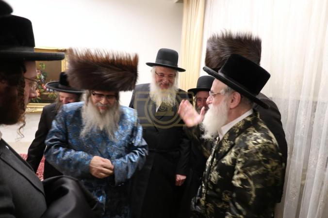 בליץ באזוך פון כ"ק אדמו"ר מוויזניץ שליט"א אין ניו יארק - א בליק לייוו