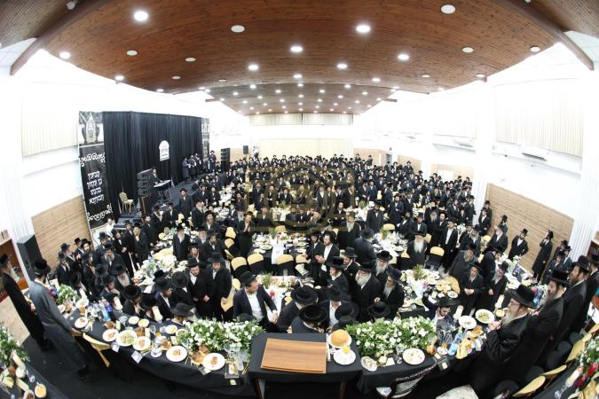 סיום הש"ס אין קהילת סאטמאר ירושלים בראשות כ"ק גאב"ד ירושלים שליט"א - א ...